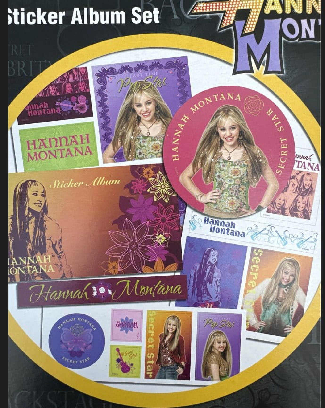 Disney Hannah Montana Girl Rocks Sticker Album Set for Decoration and ...