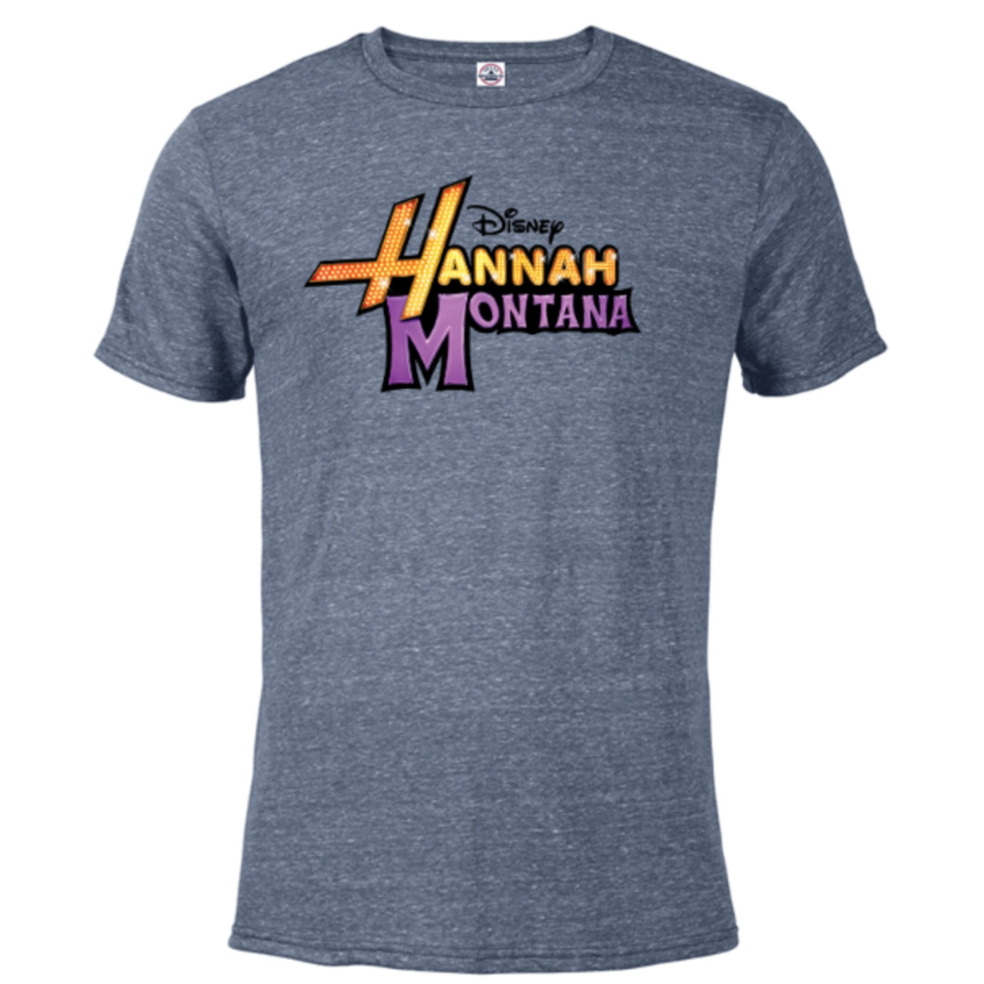 Disney Hannah Montana Logo - Short Sleeve Blended T-Shirt for Adults ...