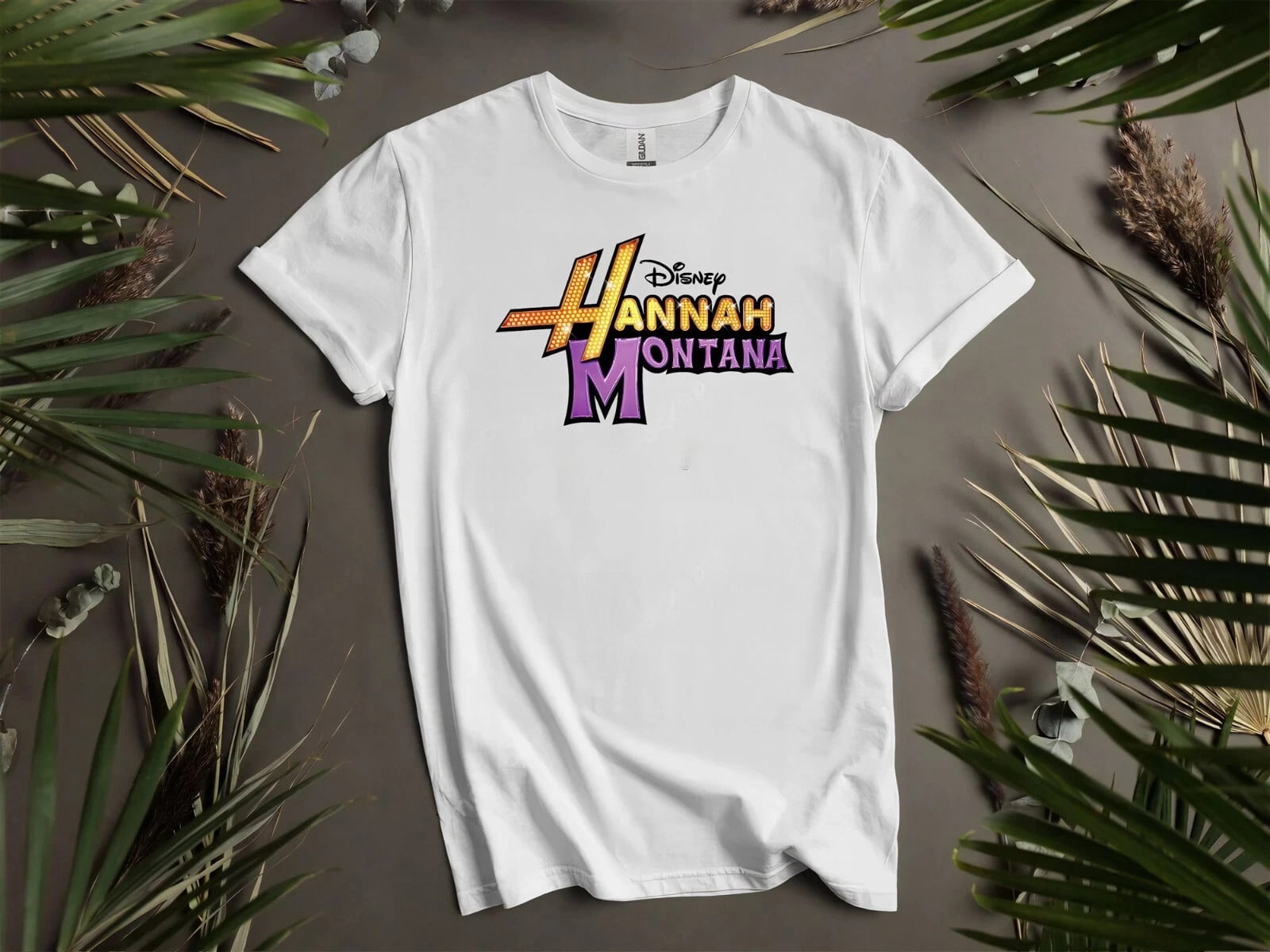 Disney Hannah Montana Logo Wdw Magic Kingdom Pop Star Concert T-Shirt ...