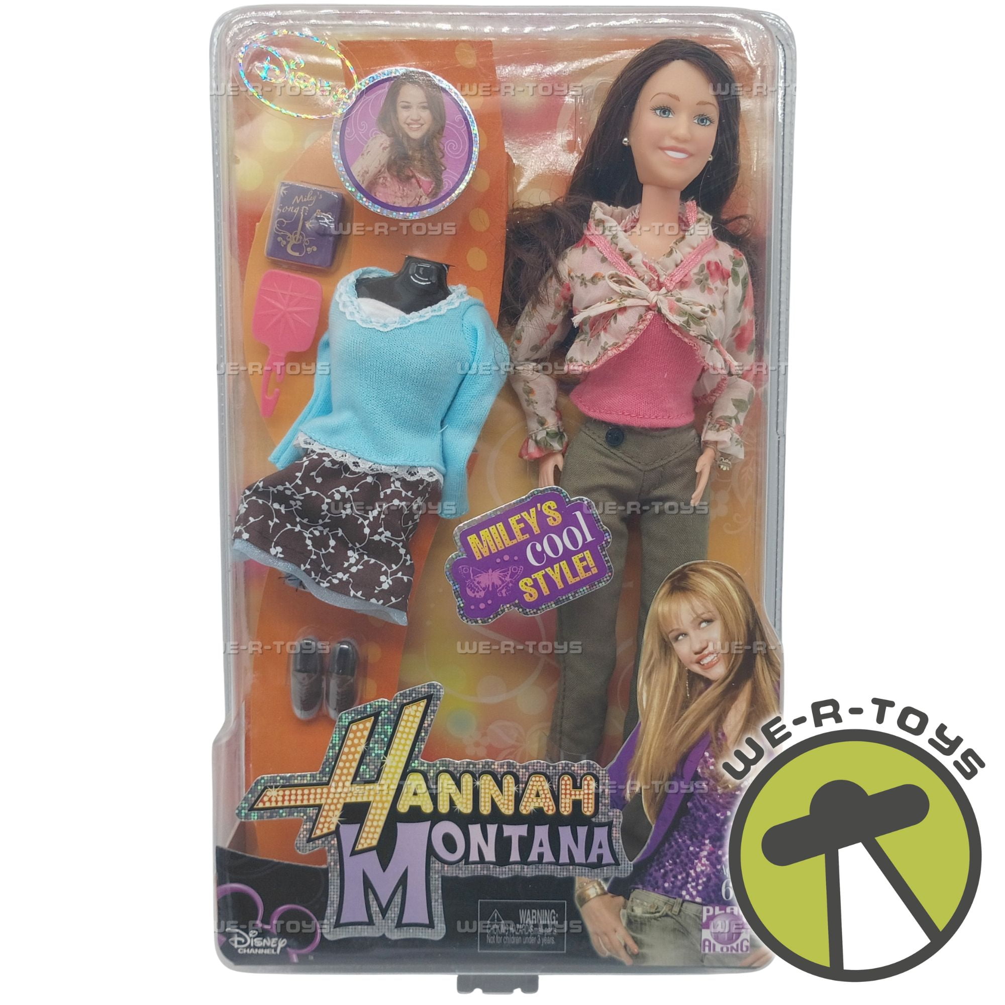 Disney Hannah Montana Miley's Cool Style Doll 2007 Play Along 20025 NEW ...
