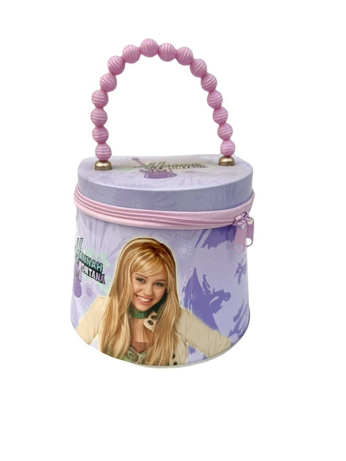 Disney Hannah Montana Rocks Fashion Toy Keepsake Tin Box with Beaded ...
