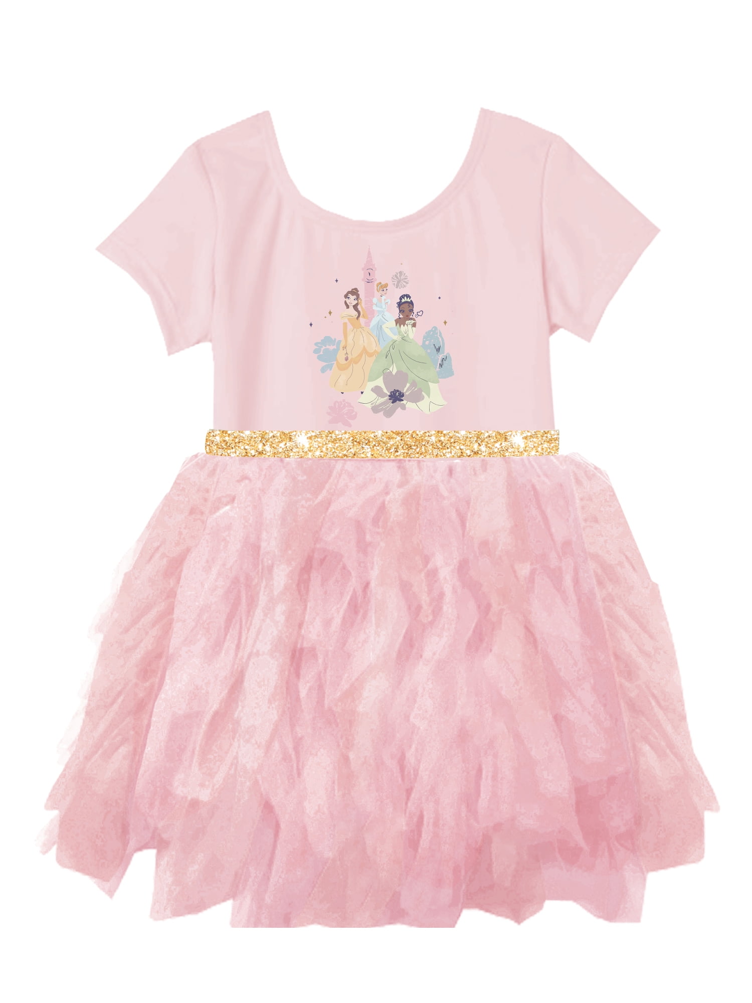 Disney Princesses Graphic Tutu Dress Size 6-8 - Walmart.com
