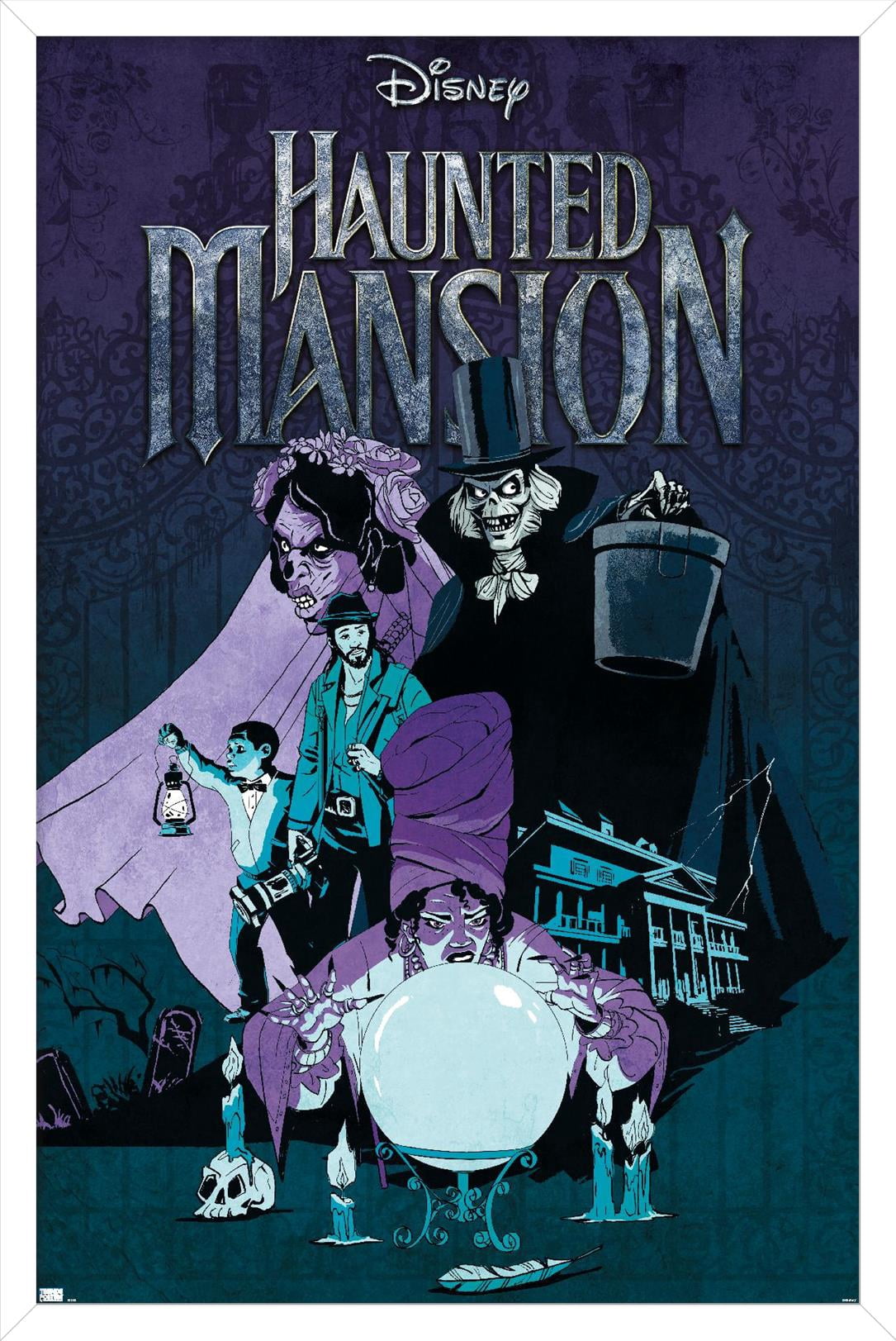 Disney Haunted Mansion - Group Wall Poster, 14.725" x 22.375" Framed ...
