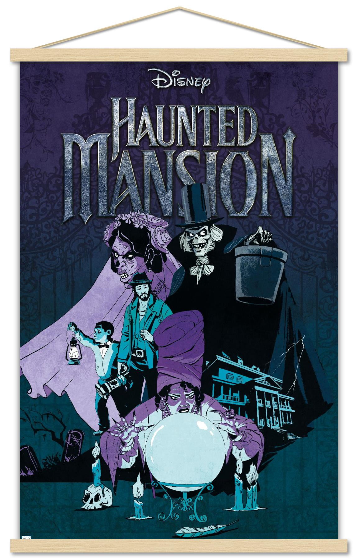 Disney Haunted Mansion - Group Wall Poster with Magnetic Frame, 22.375 ...