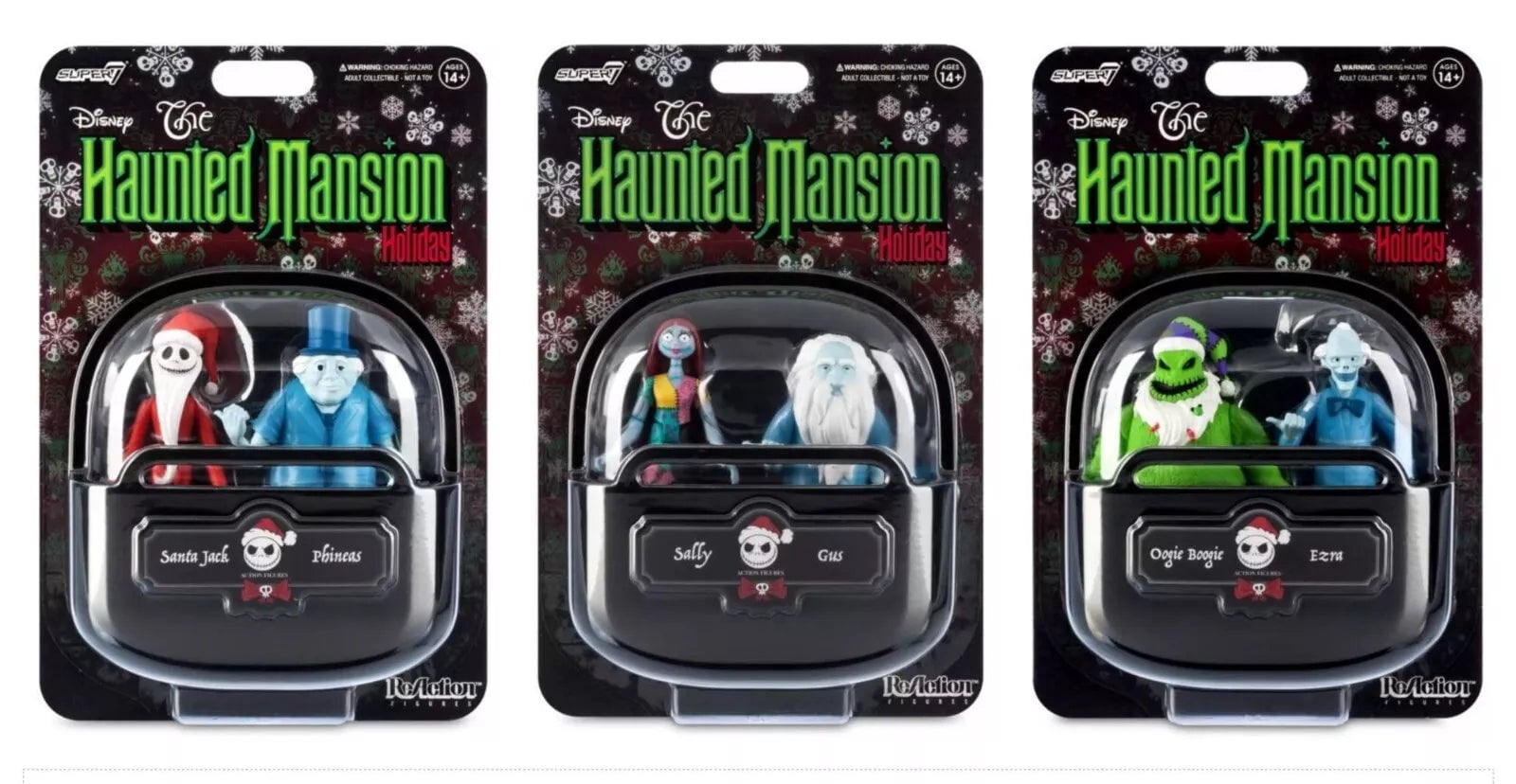 Disney Haunted Mansion Holiday Nightmare Before Christmas Super7 ...