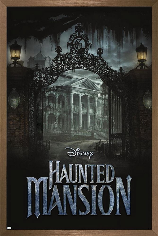 Disney Haunted Mansion - Mansion Wall Poster, 22.375" x 34" Framed ...