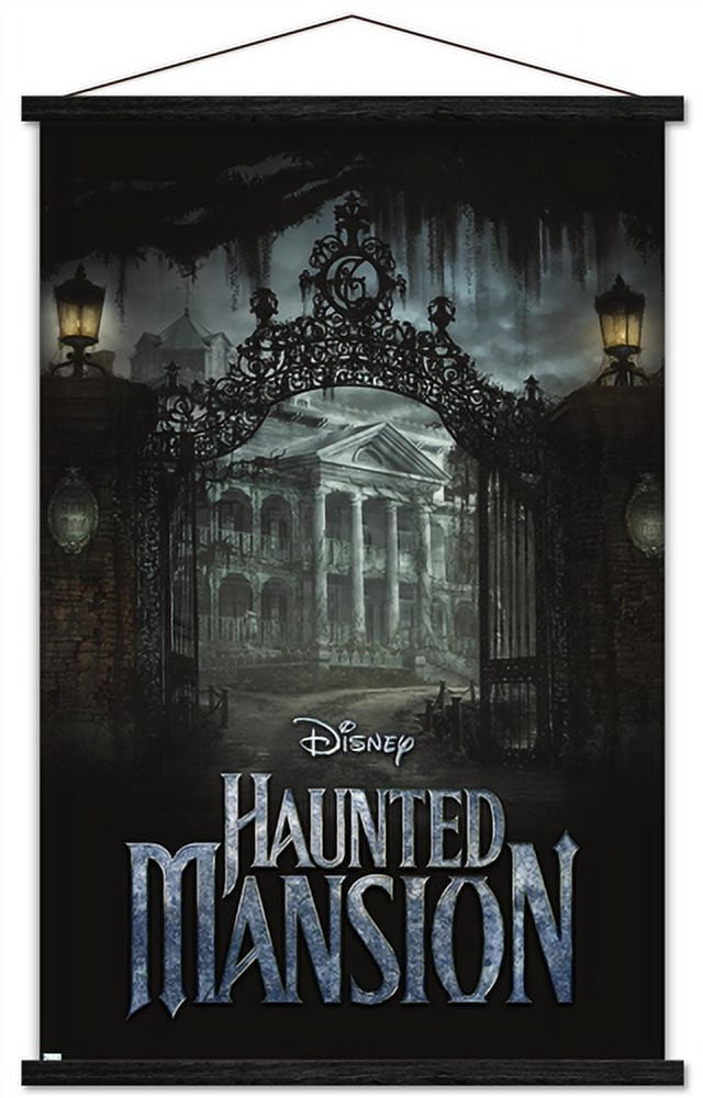 Disney Haunted Mansion - Mansion Wall Poster with Magnetic Frame, 22. ...
