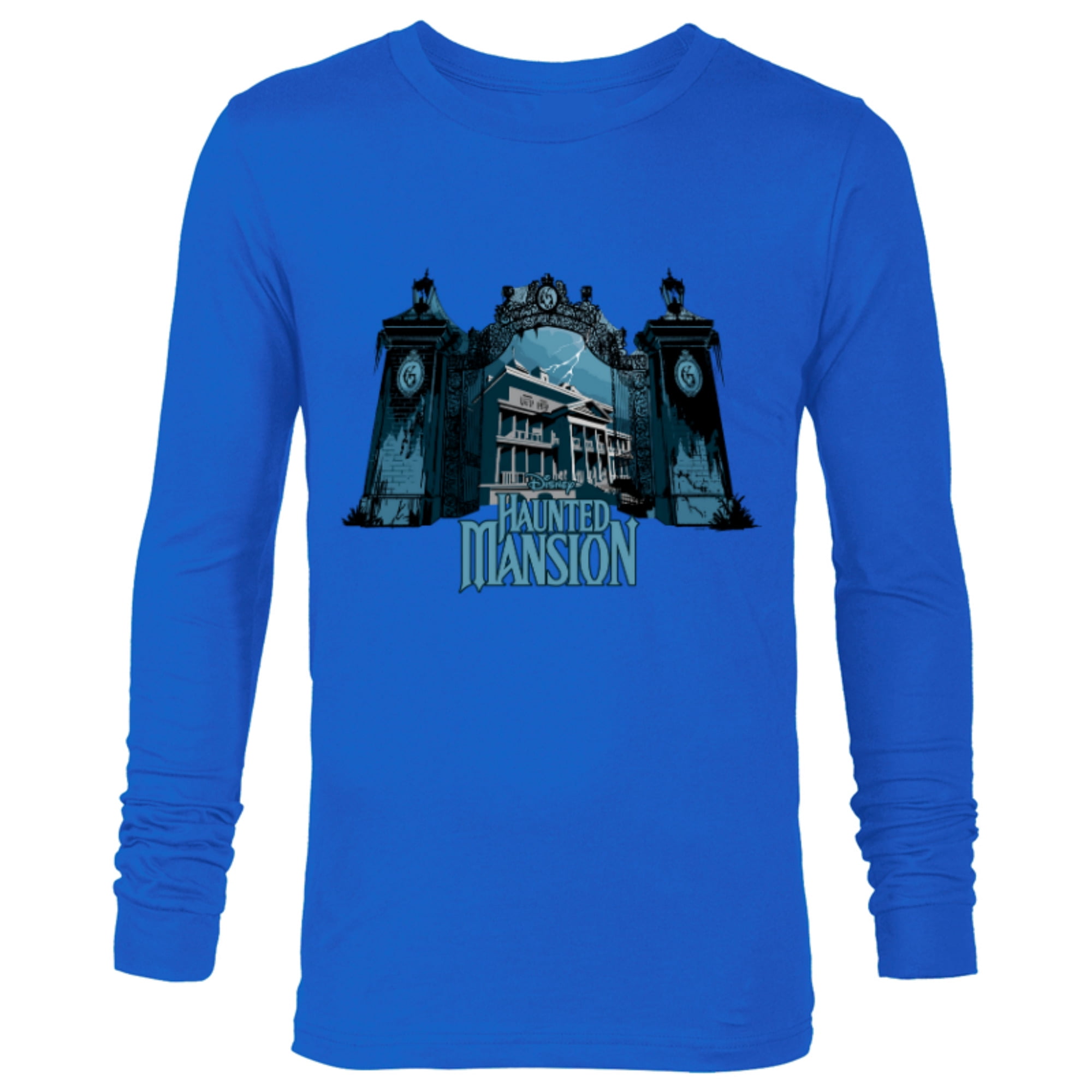 Disney Haunted Mansion Movie Gracey Manor Gates - Long Sleeve T-Shirt ...