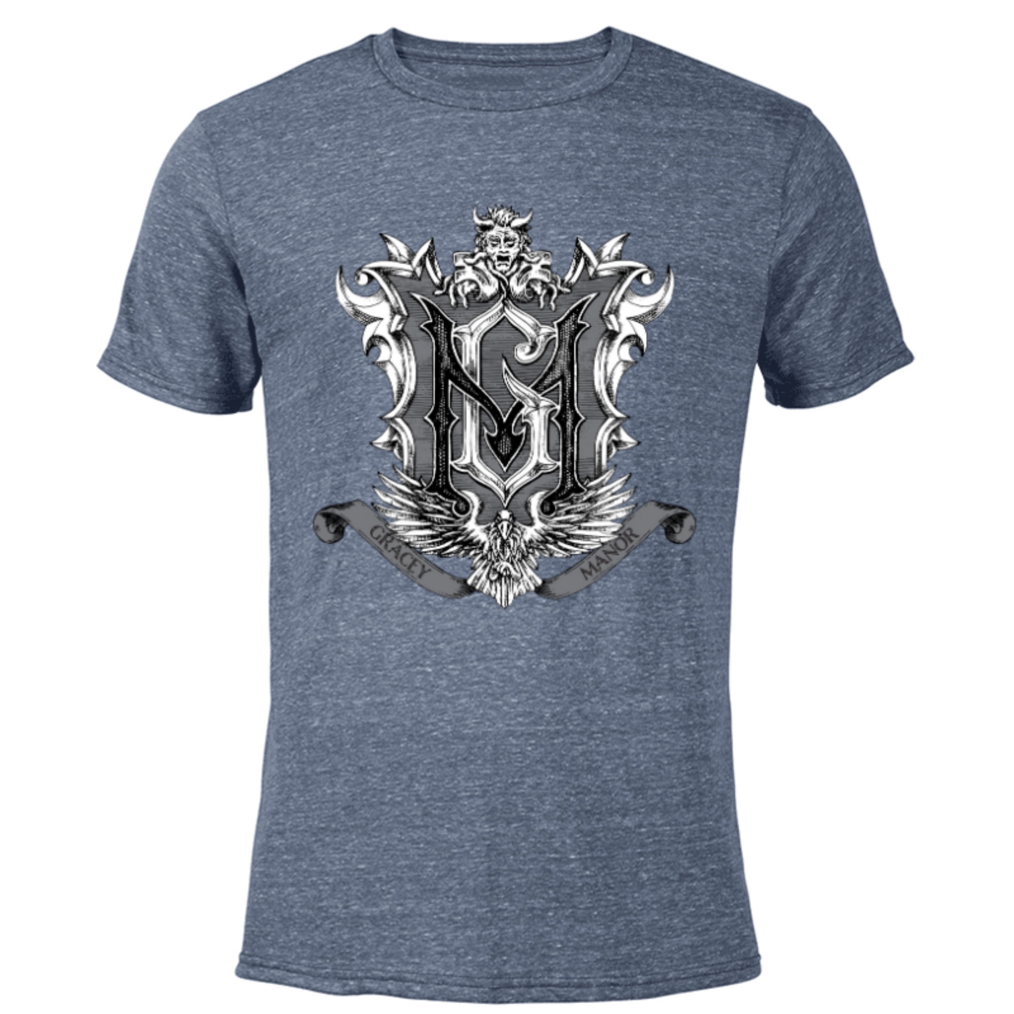 Disney Haunted Mansion Movie Gracey Manor Shield Crest - Short Sleeve ...