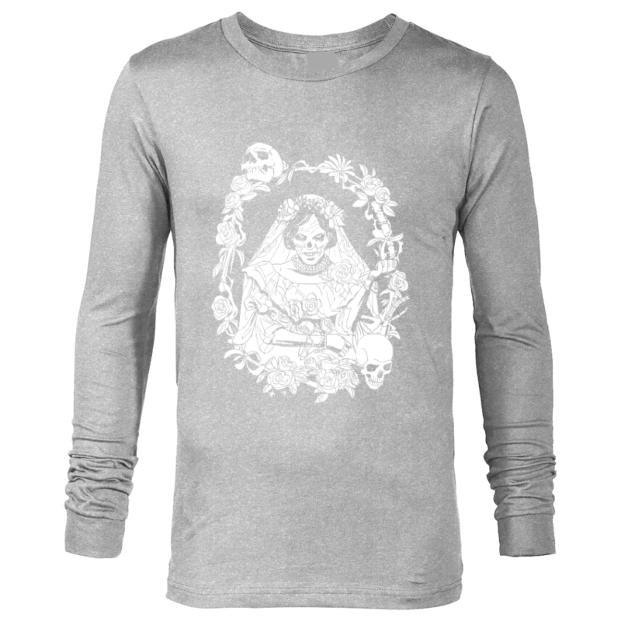 Disney Haunted Mansion Movie The Bride Ghost Skulls & Roses - Long ...