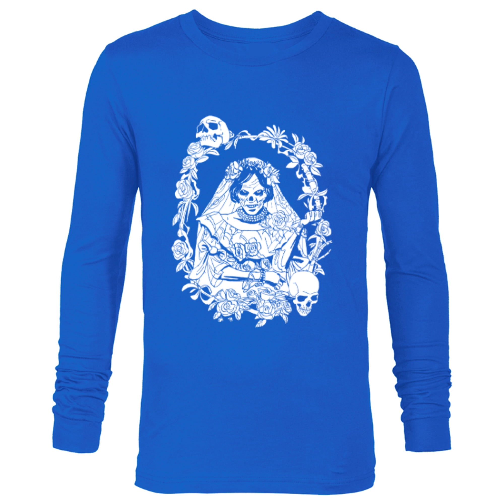 Disney Haunted Mansion Movie The Bride Ghost Skulls & Roses - Long ...