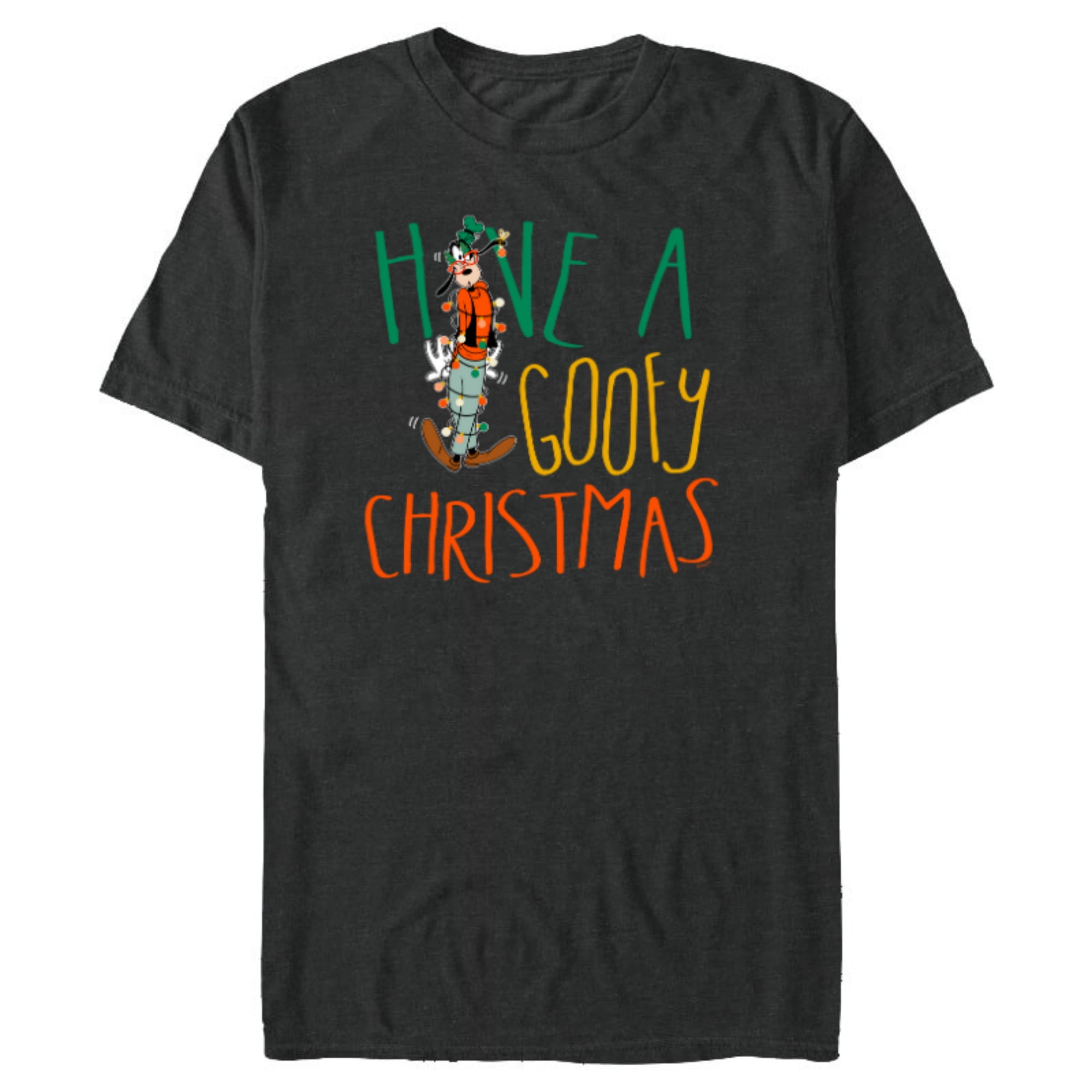 Disney Have a Goofy Christmas Tangled Lights Funny - Short Sleeve ...