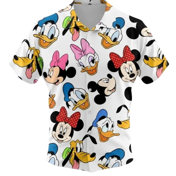 Disney Hawaiian Shirt , Aloha Hawaiian Shirt, Character Hawaiian ...
