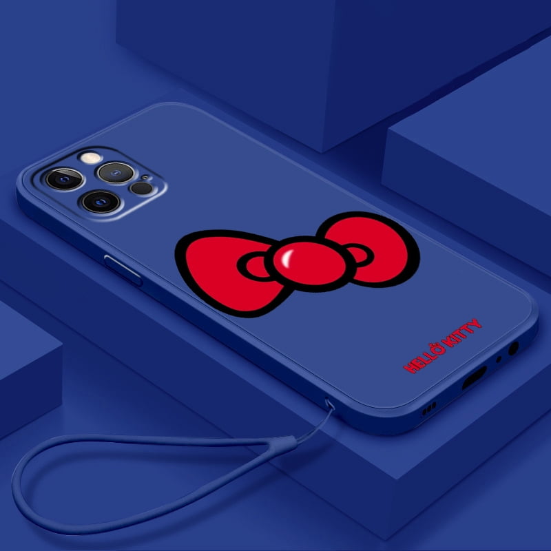 Disney Hello Kitty Cute Girl Liquid Rope For Apple iPhone 15 14 13 12 ...