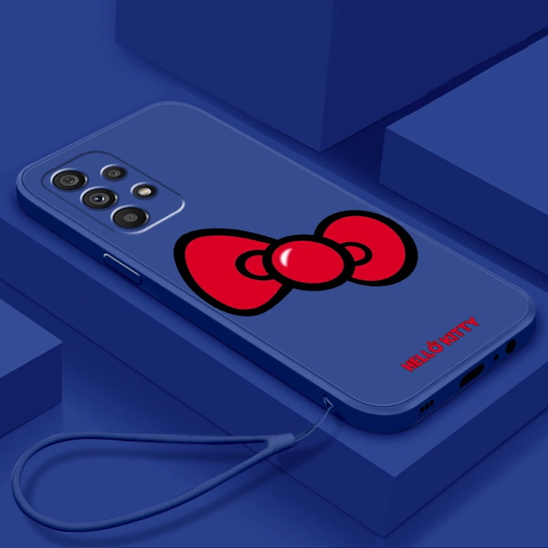 Disney Hello Kitty Cute Girl Liquid Rope For Samsung Note 20 10 A54 A31 ...