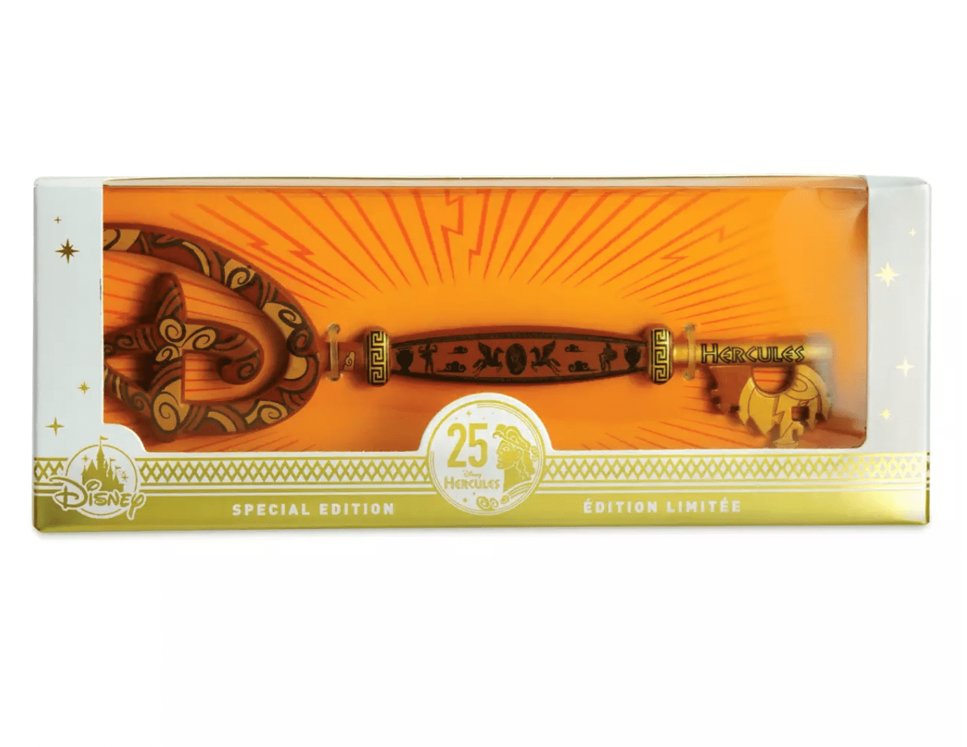 Disney Hercules 25th Anniversary Collectible Key Special Edition New ...