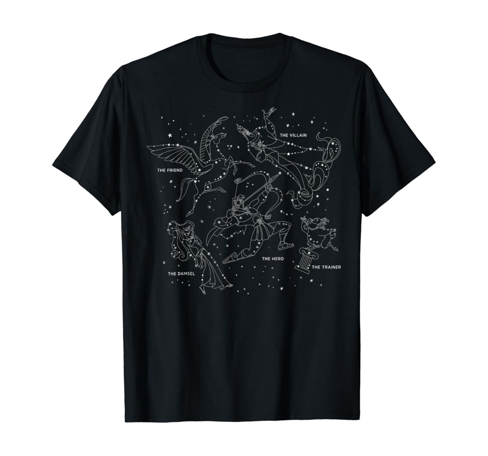 Disney Hercules Constellation Poster T-Shirt - Walmart.com