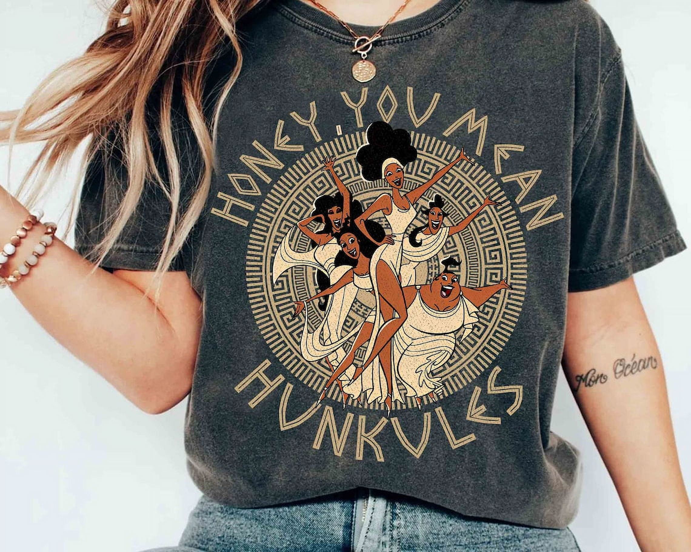 Disney Hercules Diva The Muses Honey You Mean Hunkules Retro 90s Shirt ...