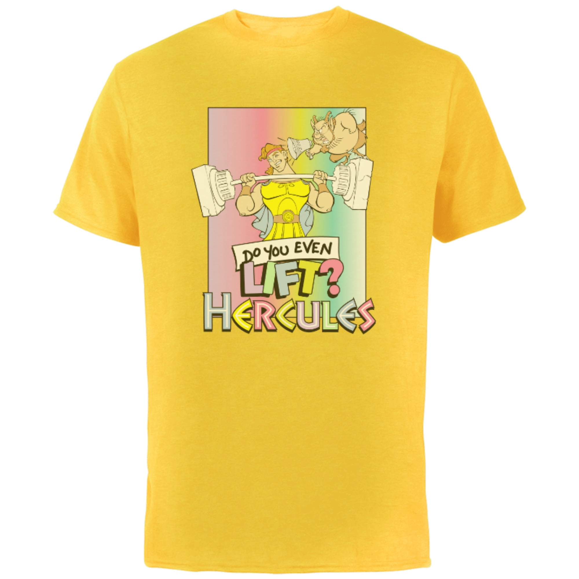 Disney Hercules Do You Even Lift 90s - Short Sleeve Cotton T-Shirt for ...