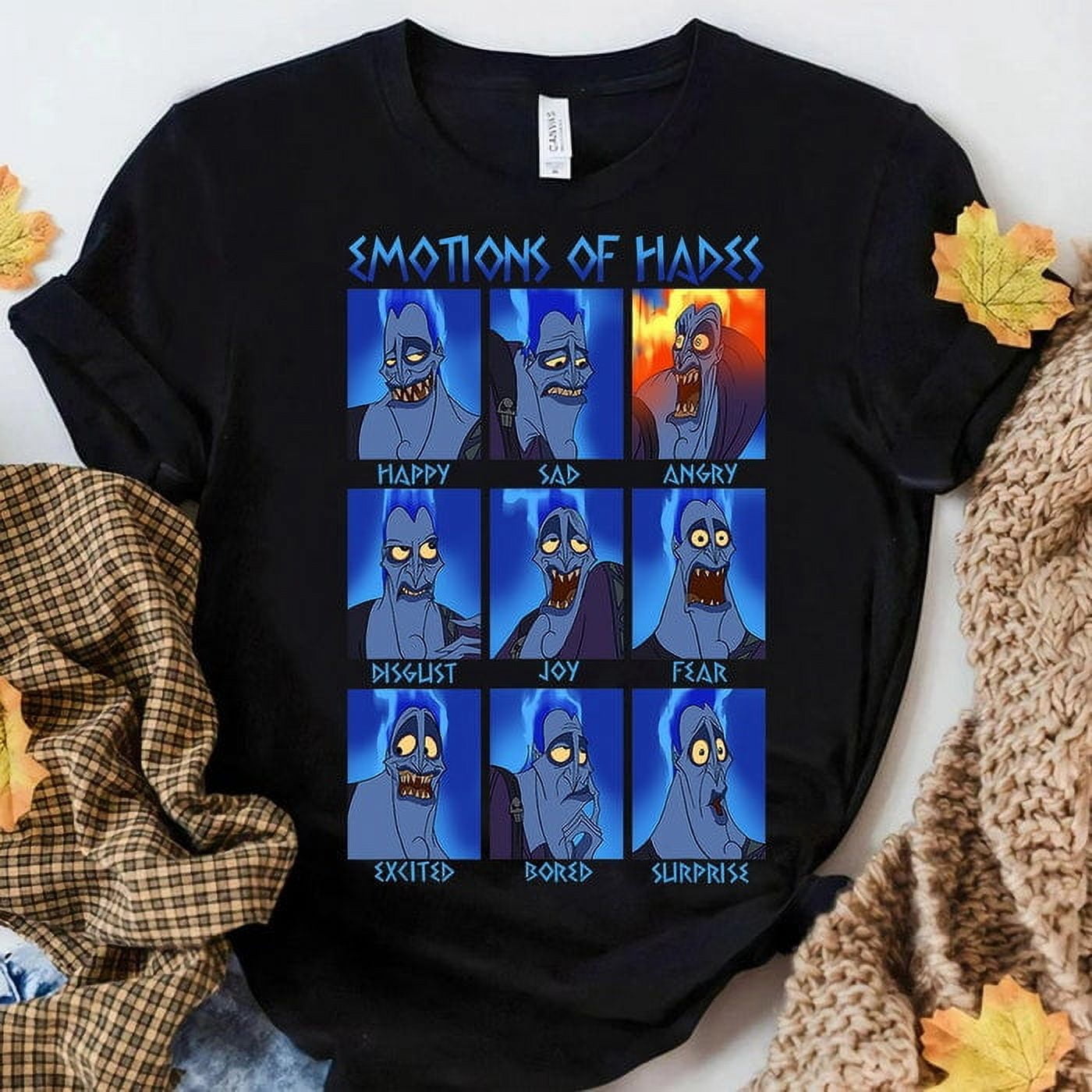 Disney Hercules Hades Emotions Graphic Vintage Shirt, Disney Family ...