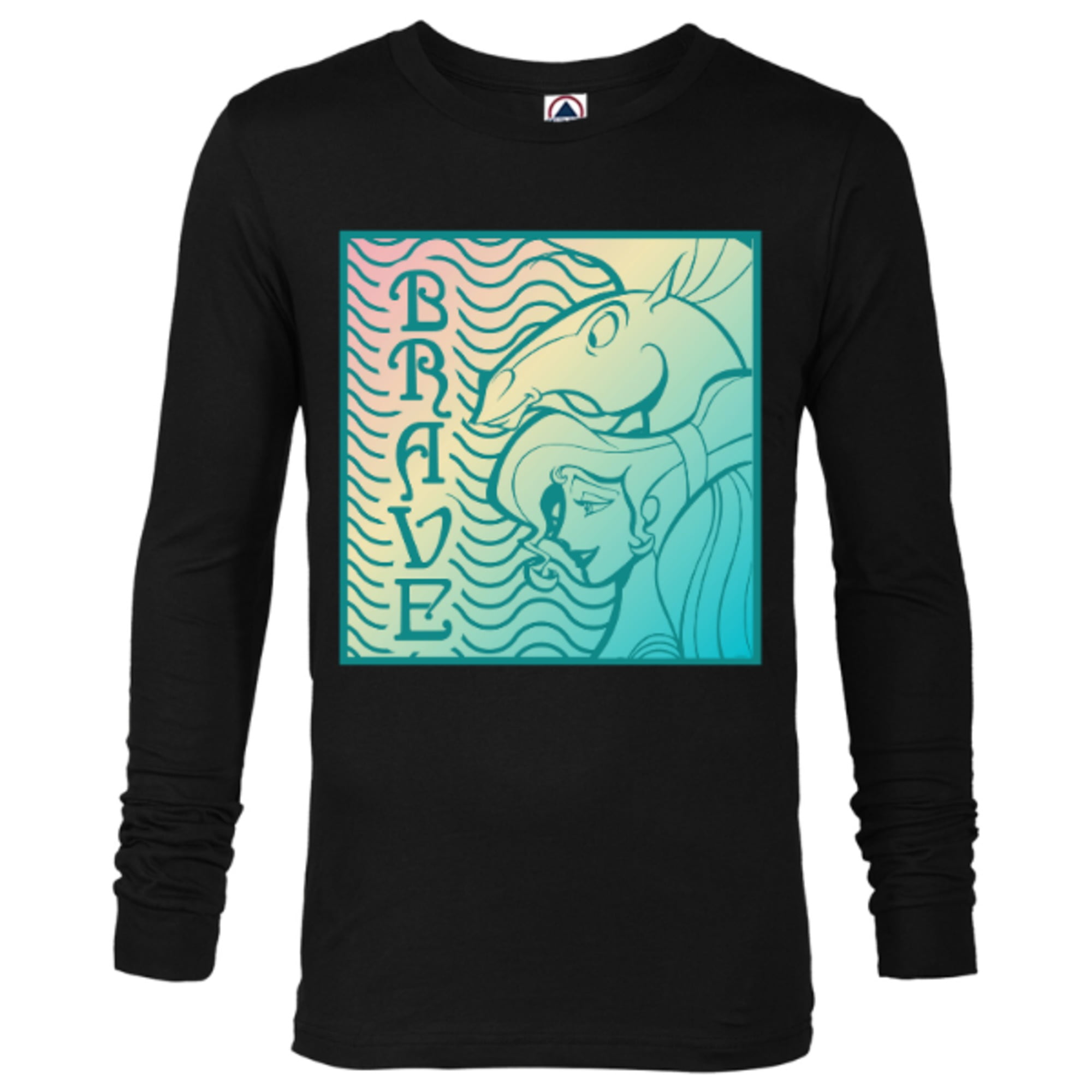Disney Hercules Meg Megara Pegasus Brave - Long Sleeve T-Shirt for Men ...
