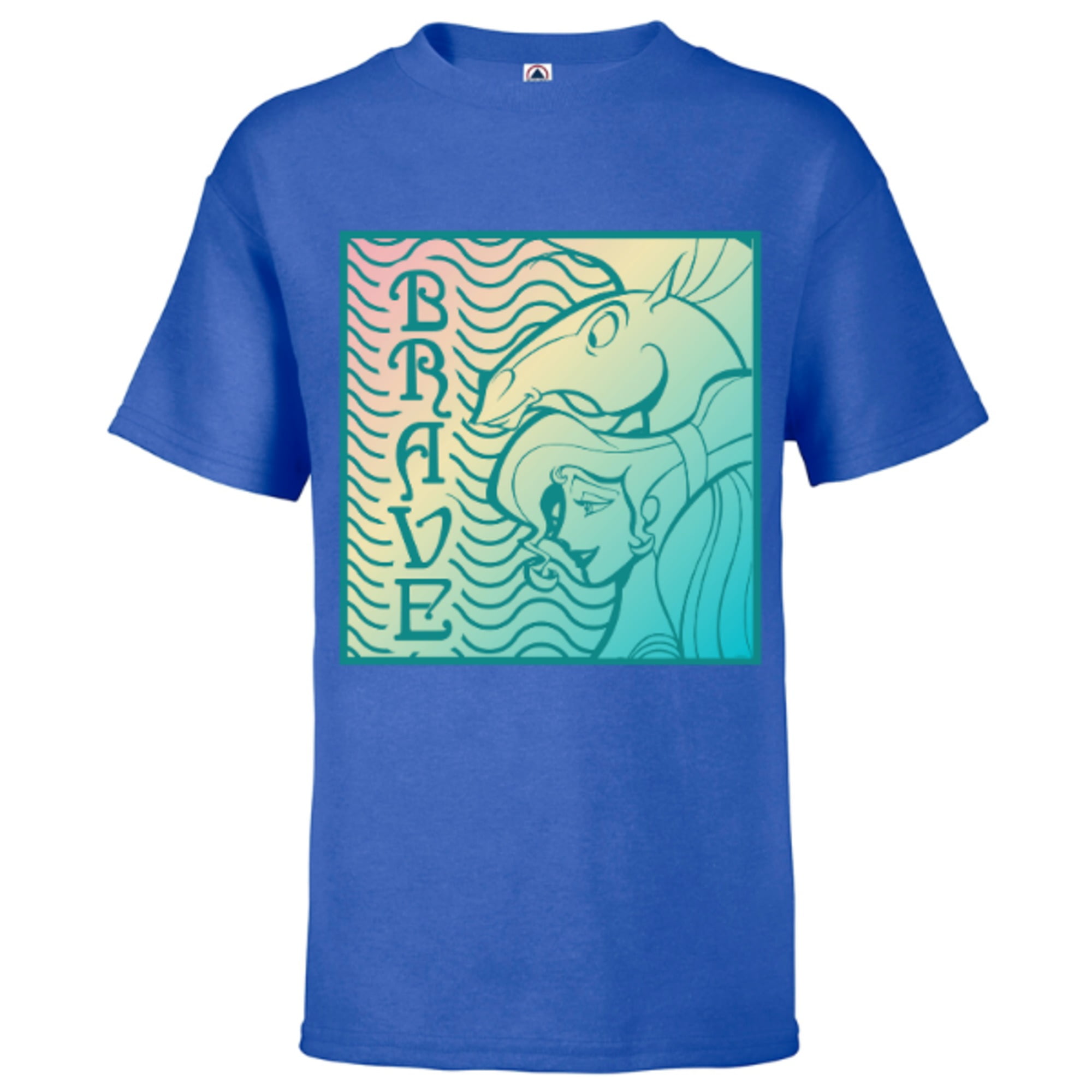 Disney Hercules Meg Megara Pegasus Brave - Short Sleeve T-Shirt for ...
