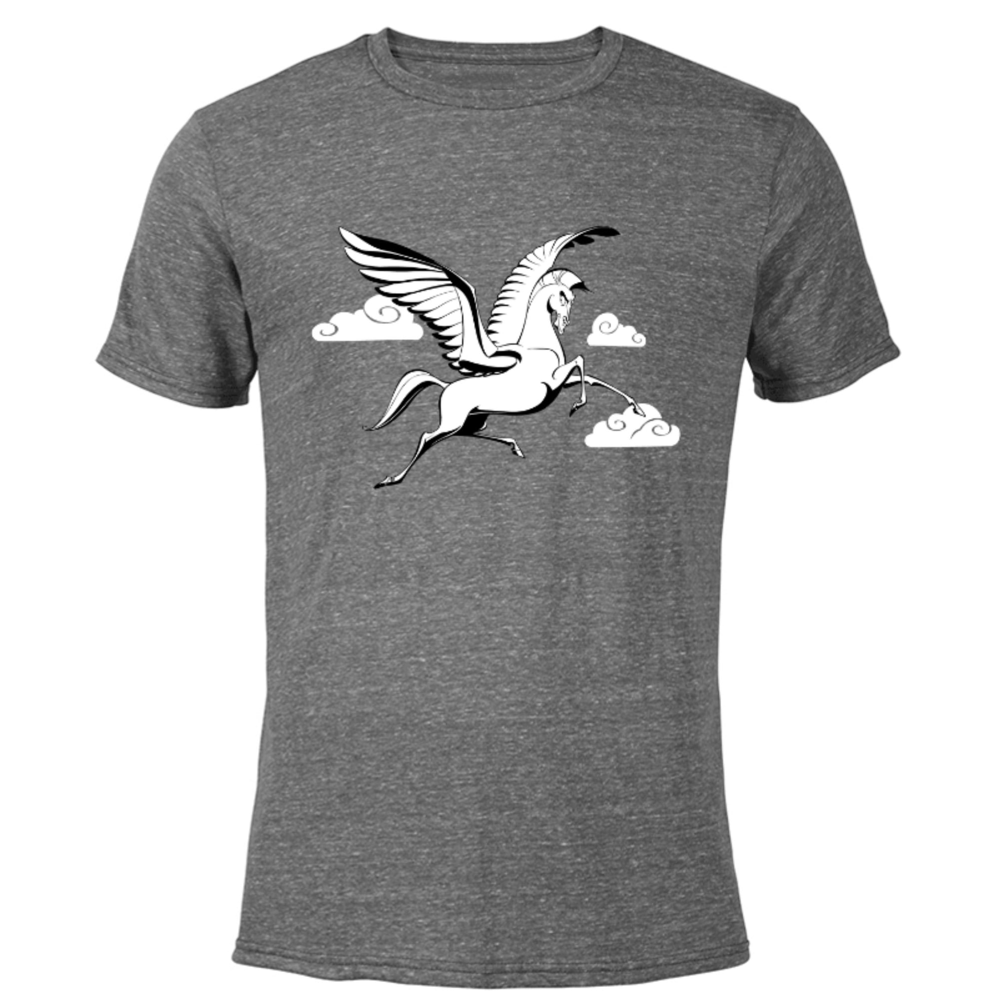 Disney Hercules Pegasus Winged Horse - Short Sleeve Blended T-Shirt for ...