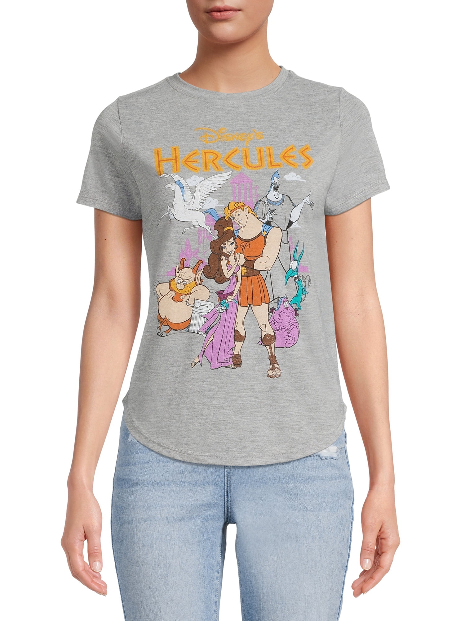 Disney Hercules Women's Short Sleeve Graphic Tee - Walmart.com