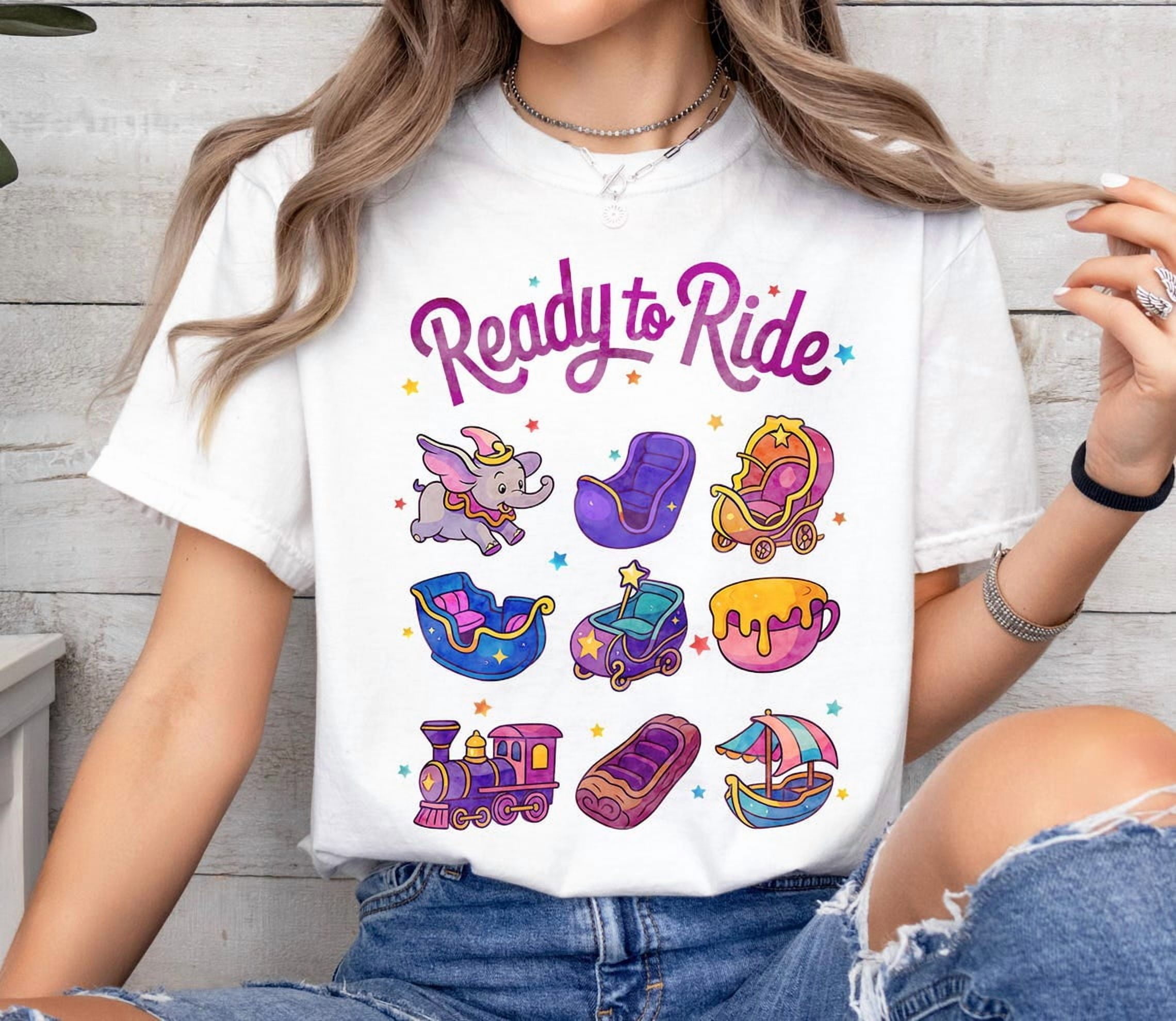 Disney Here For The Rides Vehicles Shirt, Disney Ready To Ride Shirt ...