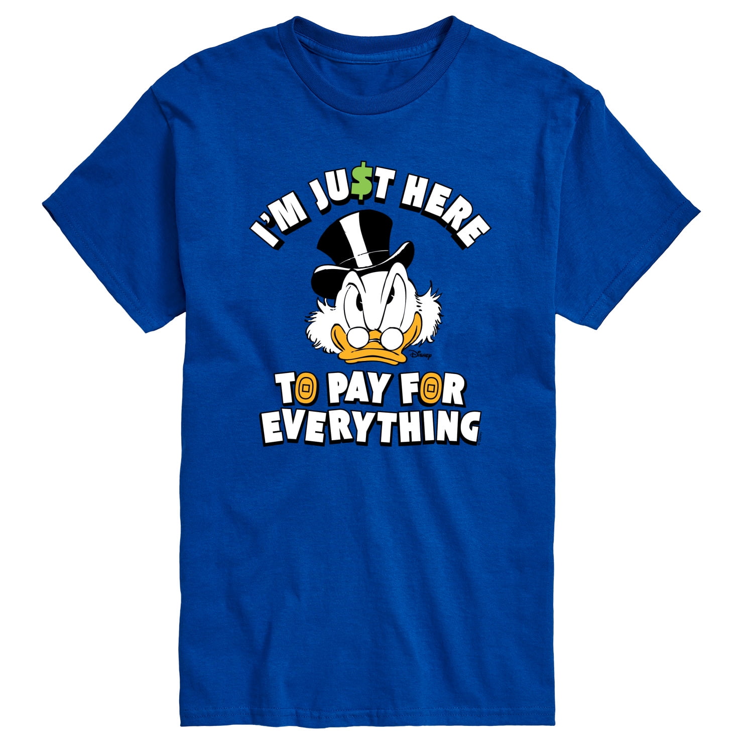 Disney - Here To Pay For Everything - Men's Short Sleeve Graphic T ...