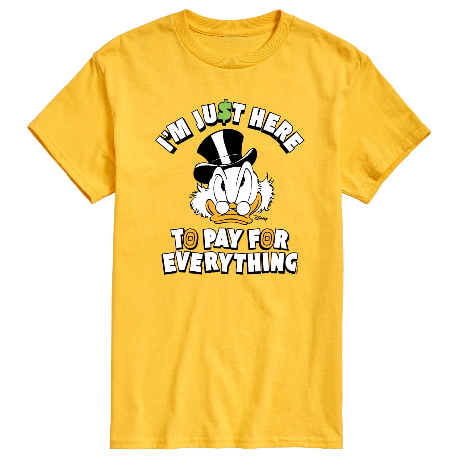 Disney - Here To Pay For Everything - Men's Short Sleeve Graphic T ...