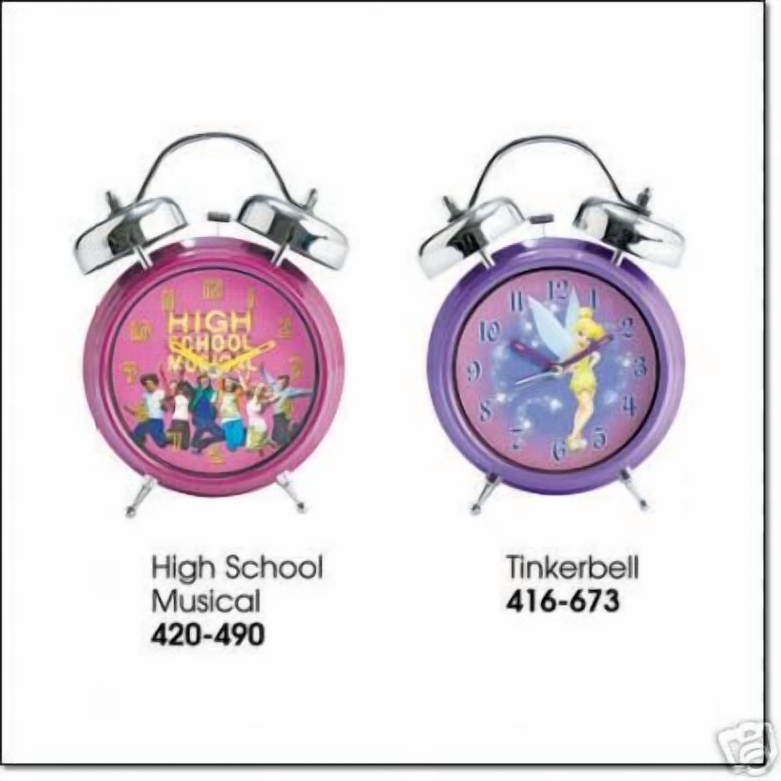 Disney High School Musical Twinbell Bedroom Desk Clock - Walmart.com