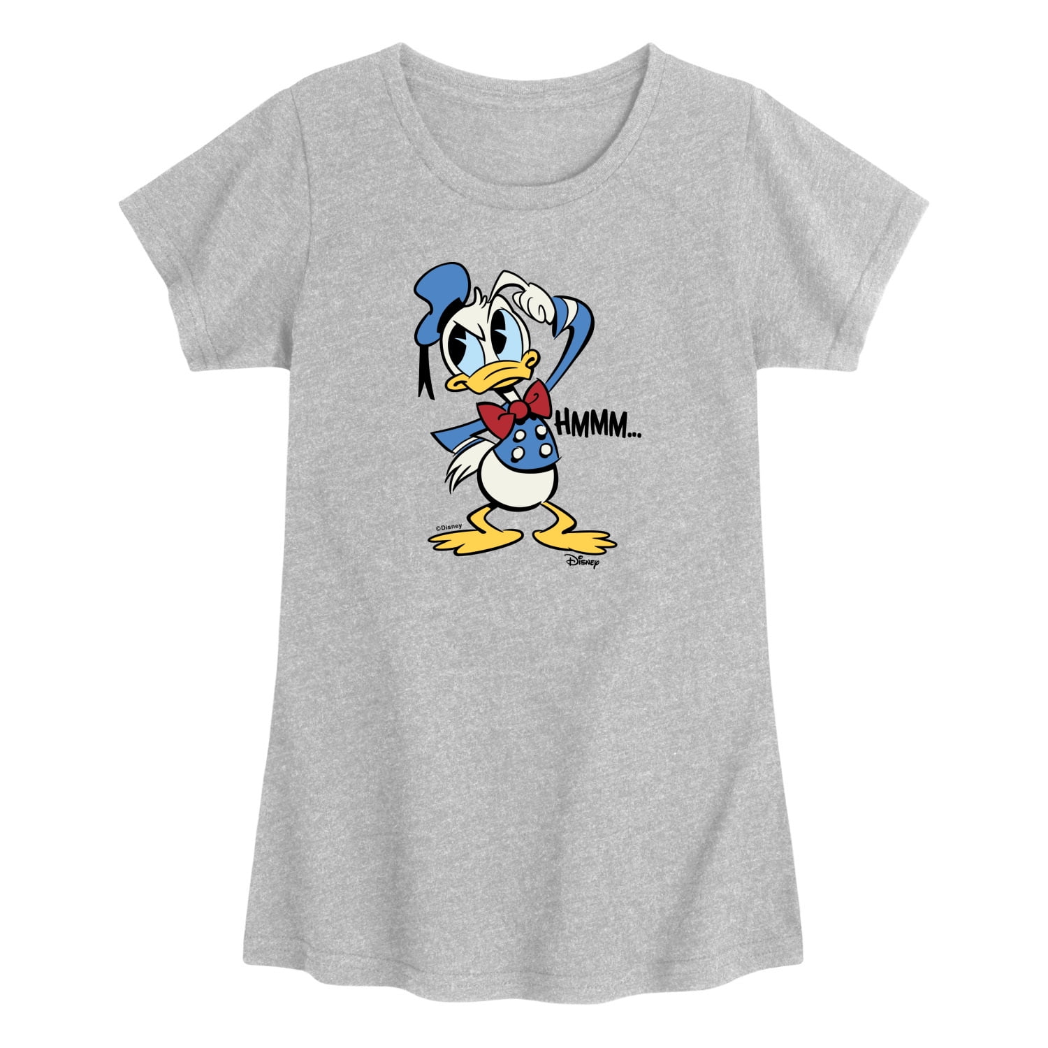 Disney - Hmmm Donald - Toddler Girls Short Sleeve T-Shirt - Walmart.com