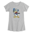 Disney - Hmmm Donald - Toddler Girls Short Sleeve T-Shirt - Walmart.com