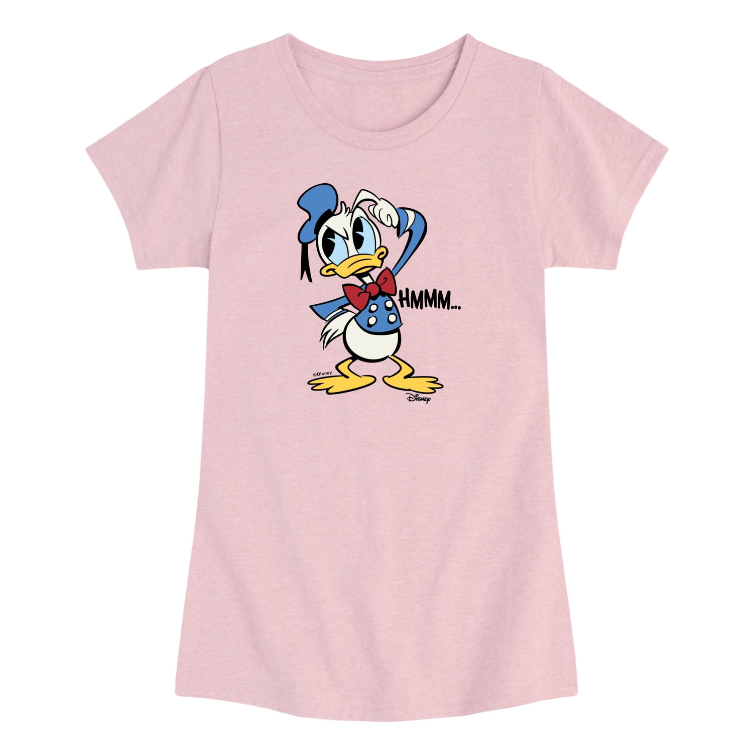 Disney - Hmmm Donald - Toddler Girls Short Sleeve T-Shirt - Walmart.com