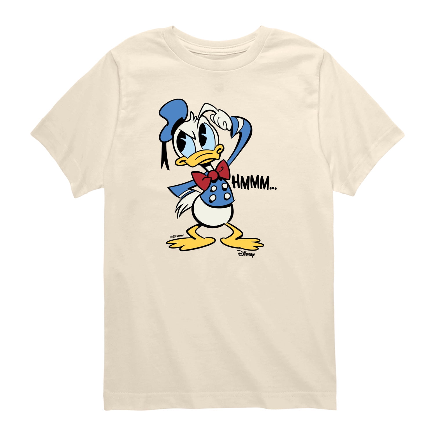 Disney - Hmmm Donald - Toddler Short Sleeve Graphic T-Shirt - Walmart.com