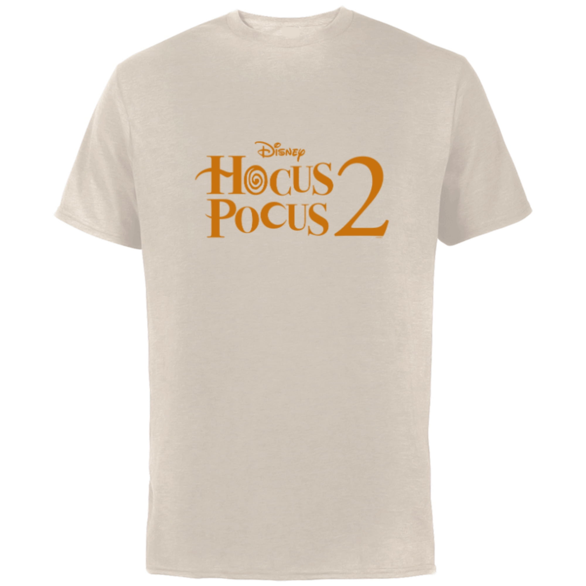Disney Hocus Pocus 2 Logo - Short Sleeve Cotton T-Shirt for Adults ...