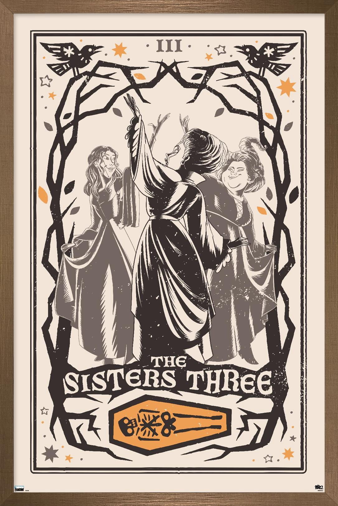 Disney Hocus Pocus 2 - The Sisters Three Wall Poster, 22.375" x 34 ...