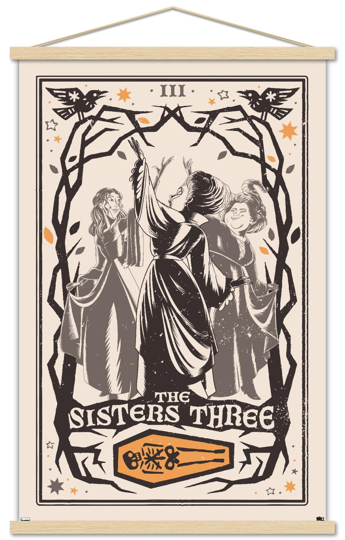Disney Hocus Pocus 2 - The Sisters Three Wall Poster with Magnetic ...