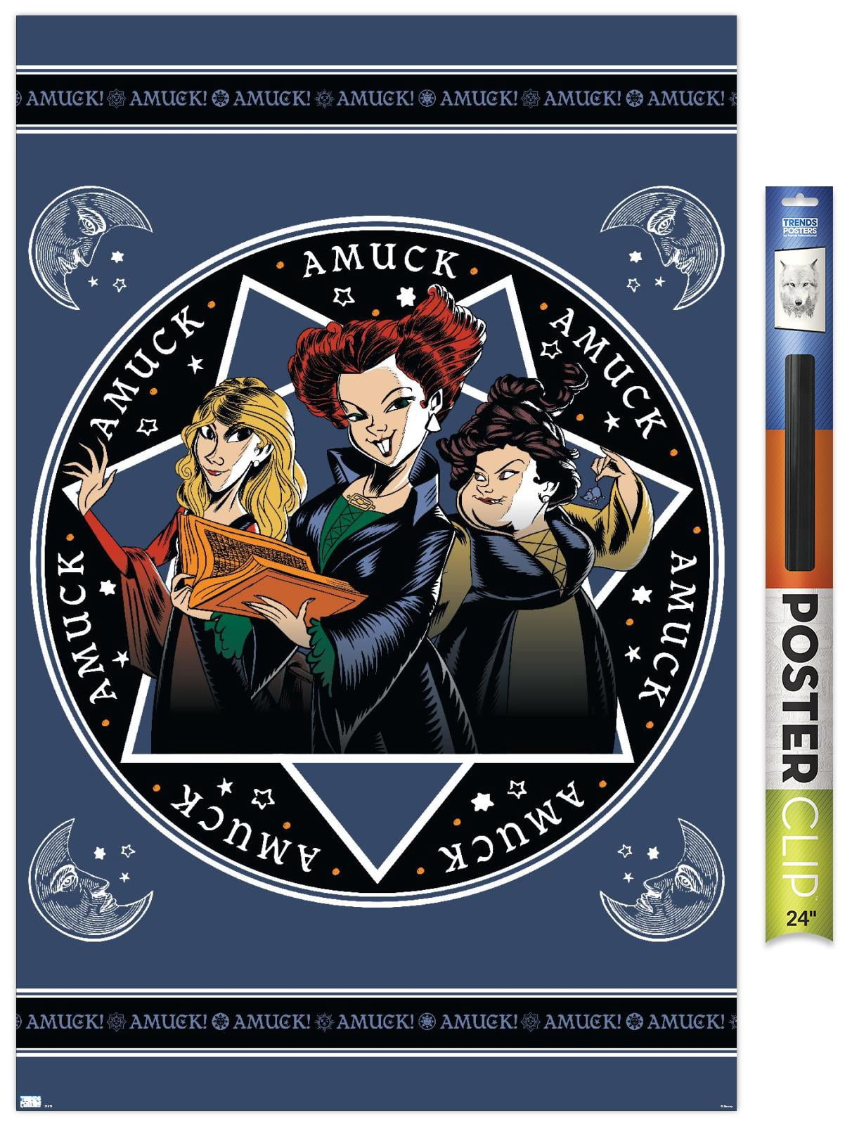 Disney Hocus Pocus - Amuck Wall Poster, 22.375" x 34" - Walmart.com