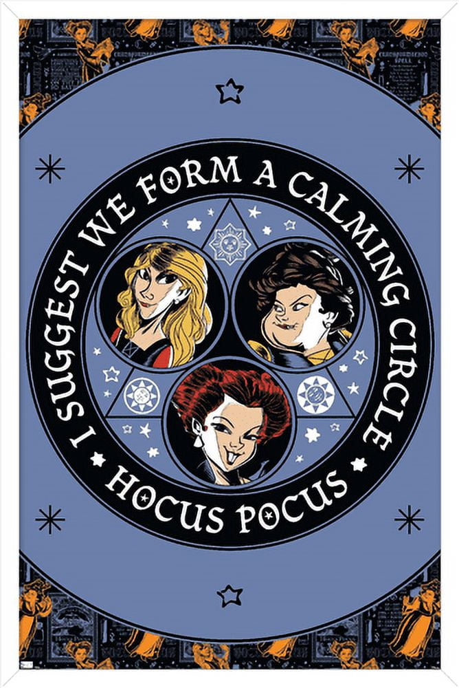 Disney Hocus Pocus - Calming Circle Wall Poster, 14.725" x 22.375 ...