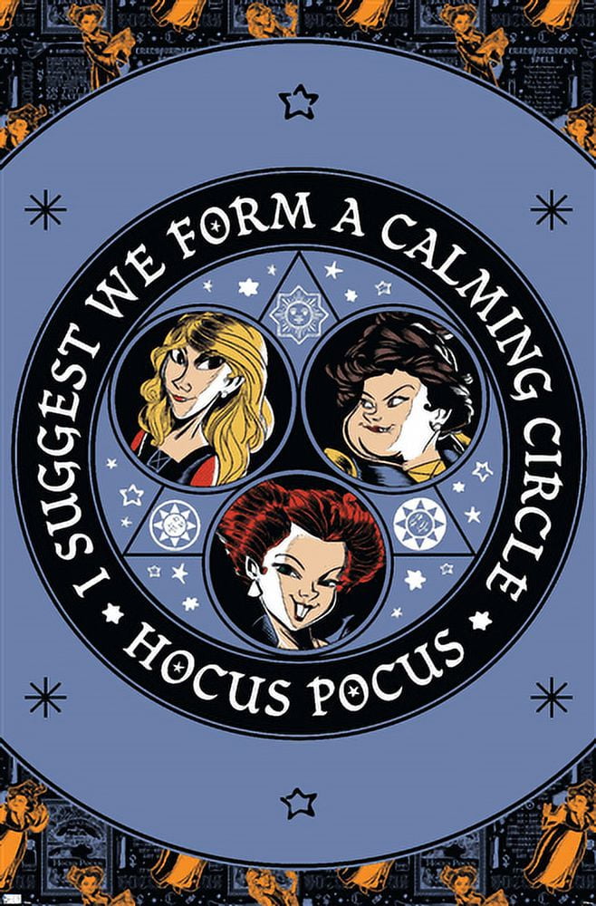 Disney Hocus Pocus - Calming Circle Wall Poster, 22.375" x 34 ...