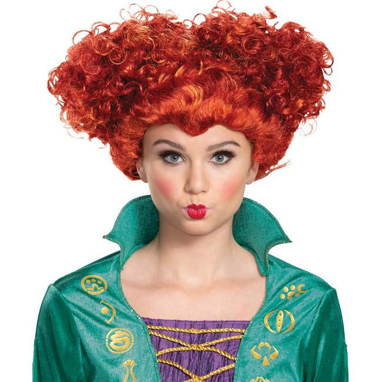 Disney Hocus Pocus Live Action Wini Deluxe Adult Wig - Walmart.com