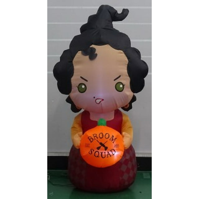 Disney Hocus Pocus Mary Airblown Inflatable Halloween Yard Decoration ...