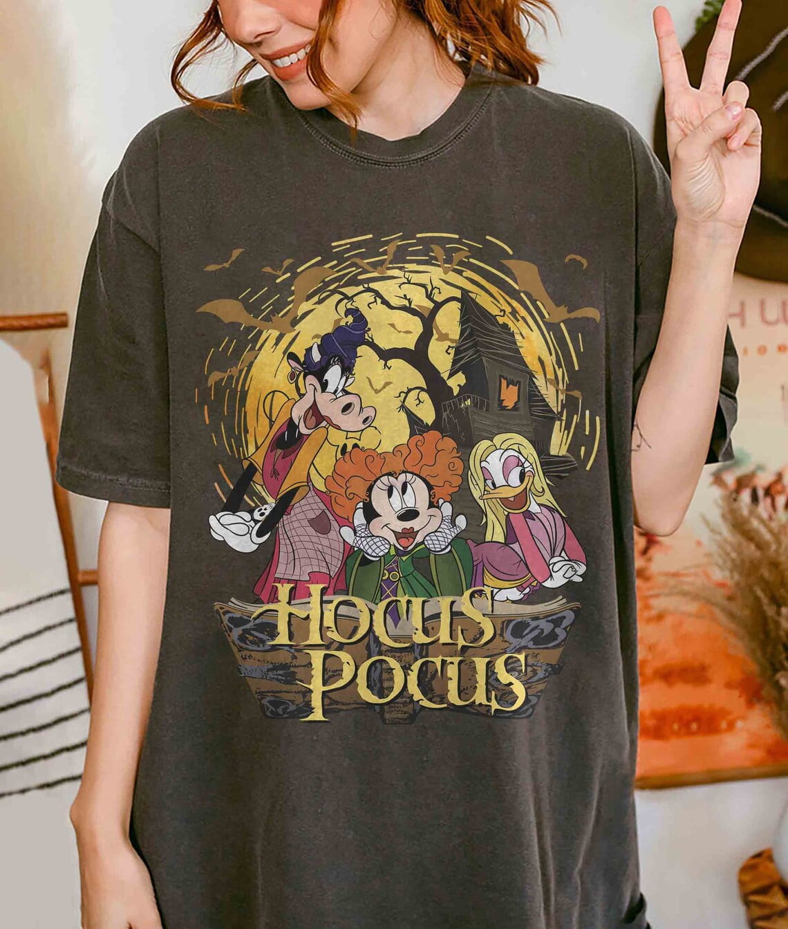 Disney Hocus Pocus Shirt, Minnie Daisy Clarabelle Hocus Pocus Shirt ...