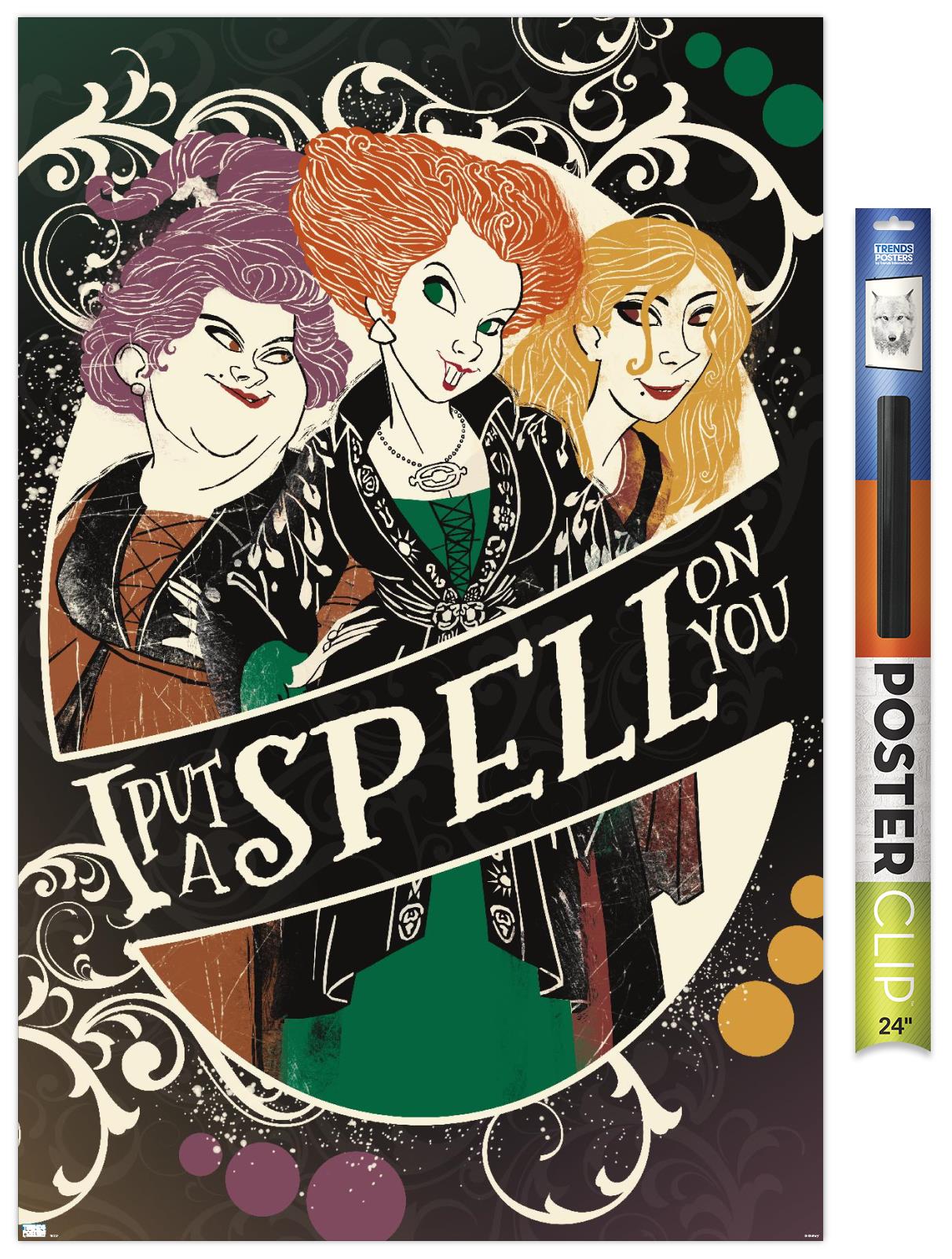 Disney Hocus Pocus - Spell on You Wall Poster, 22.375" x 34" - Walmart.com