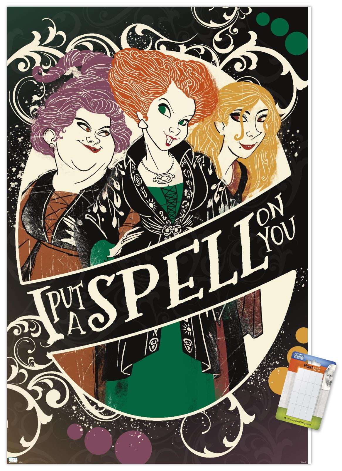 Disney Hocus Pocus - Spell on You Wall Poster, 22.375" x 34" - Walmart.com