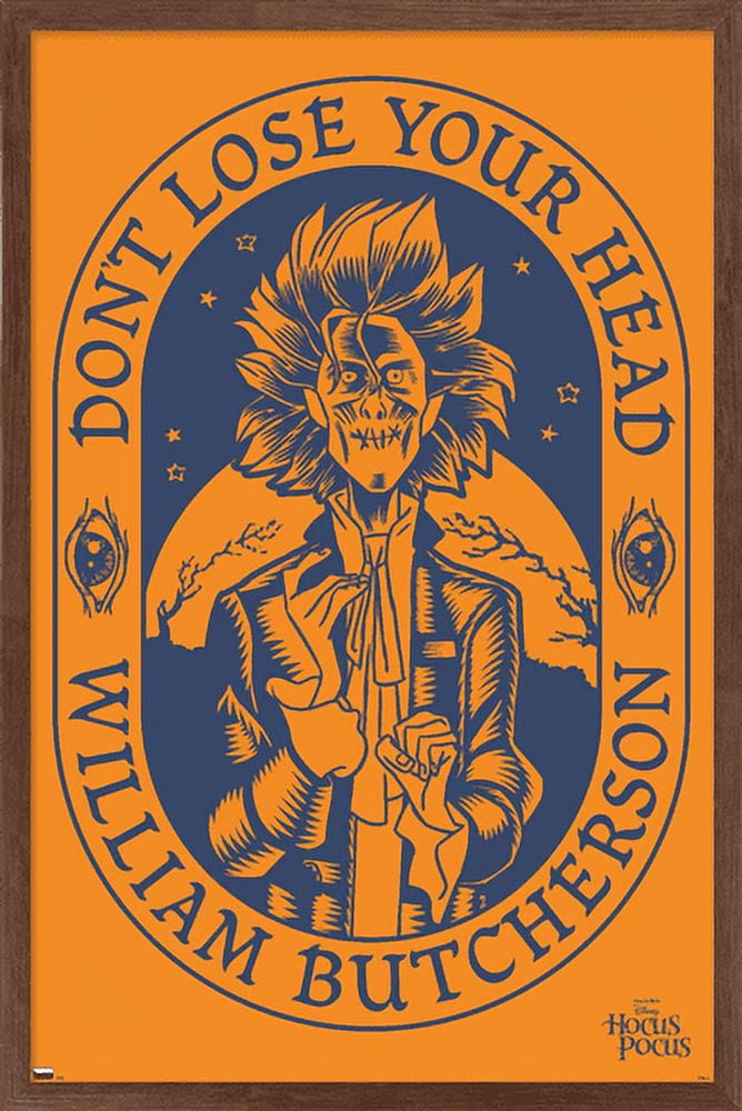 Disney Hocus Pocus - William Butcherson Wall Poster, 22.375" x 34 ...