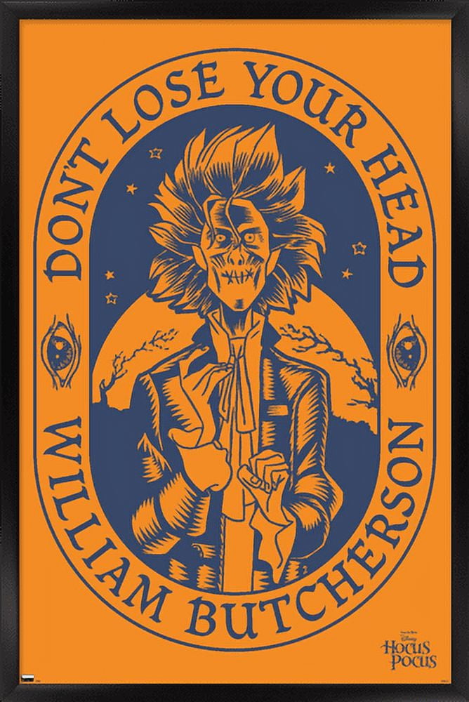 Disney Hocus Pocus - William Butcherson Wall Poster, 22.375" x 34 ...
