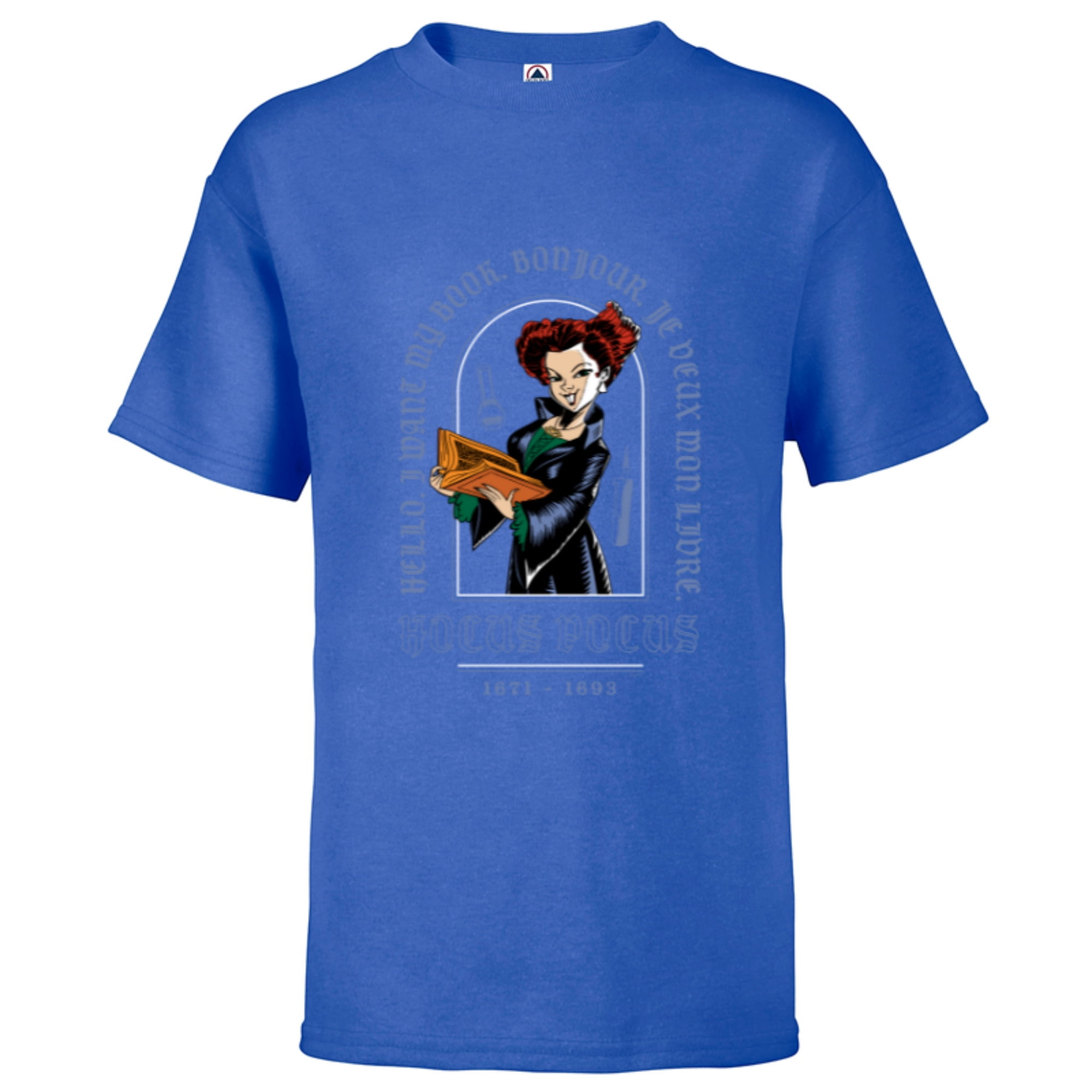 Disney Hocus Pocus Winifred Sanderson I Want My Book - Short Sleeve T ...